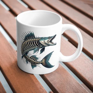 Fishing Sublimation PNG | Pike Fish | Pike Fish Skeleton PNG | Funny ...