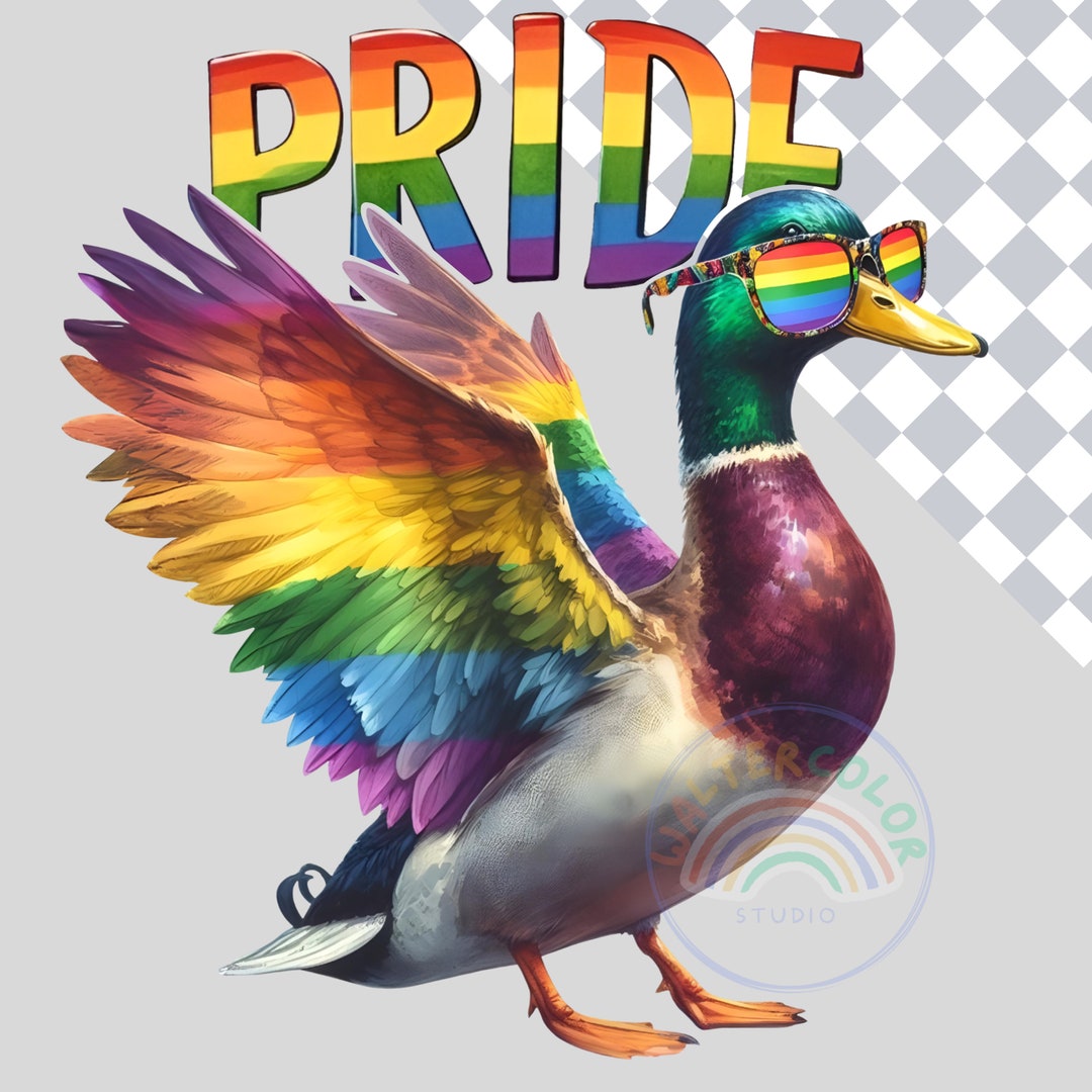 LGBTQ PRIDE PNG Lgbtq Mallard Png Lgbtq Pride Month Gay Pride Png ...