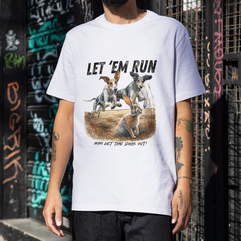 3 LET 'EM RUN Png Rabbit Hunting Sublimation Dog Hunting Digital ...