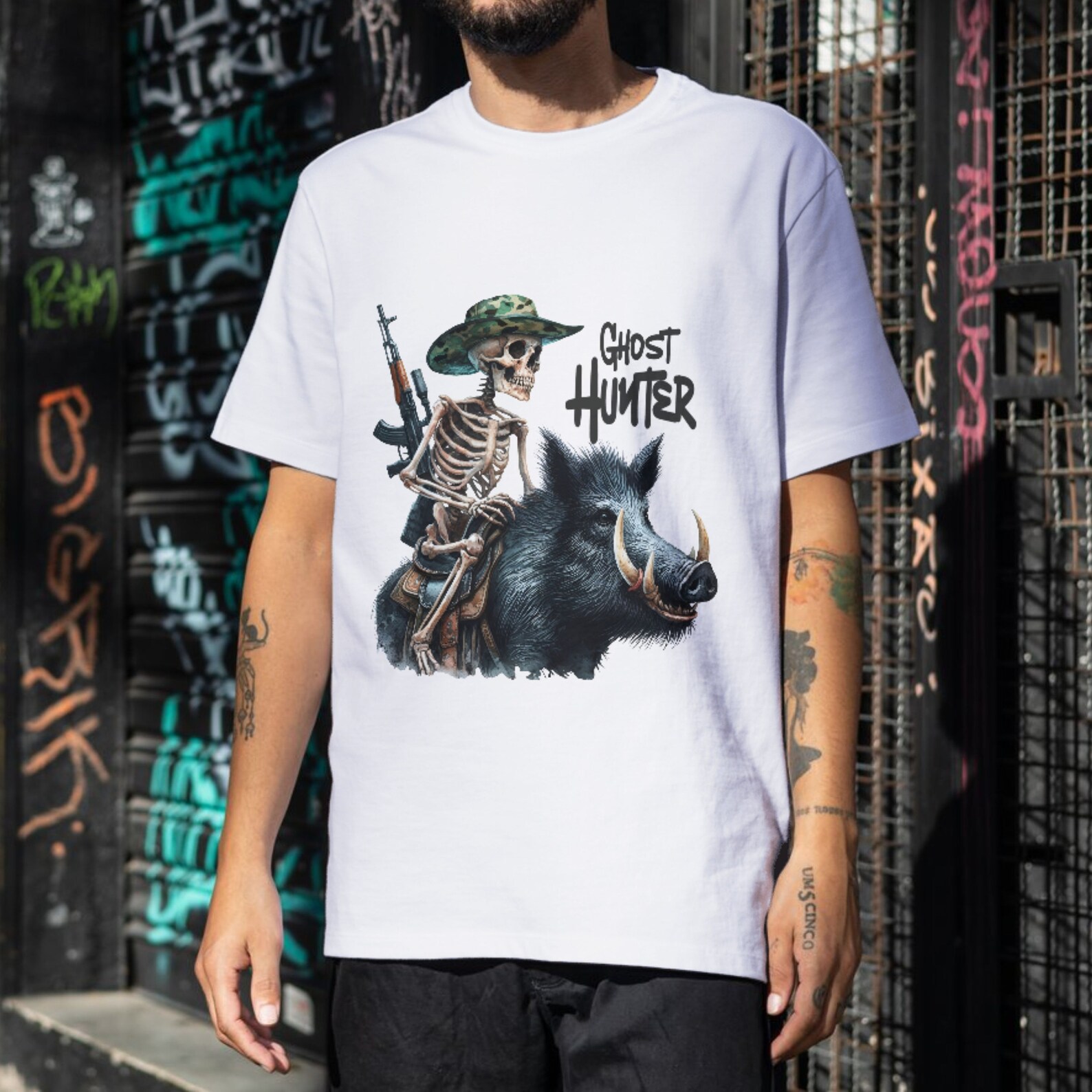 Ghost Hunter Png | Sublimation Design | Halloween Png | Ghost Png | Hoc ...