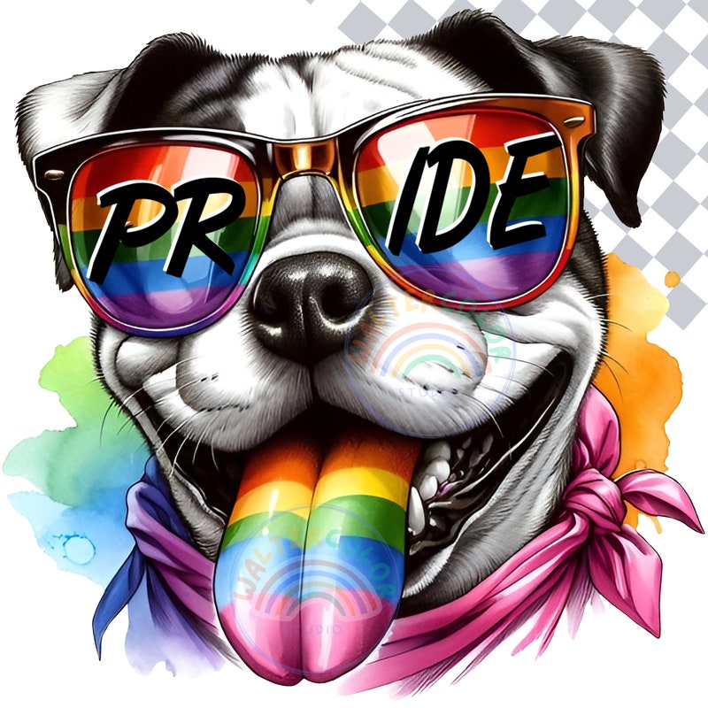 Gay Pride Dog - Etsy