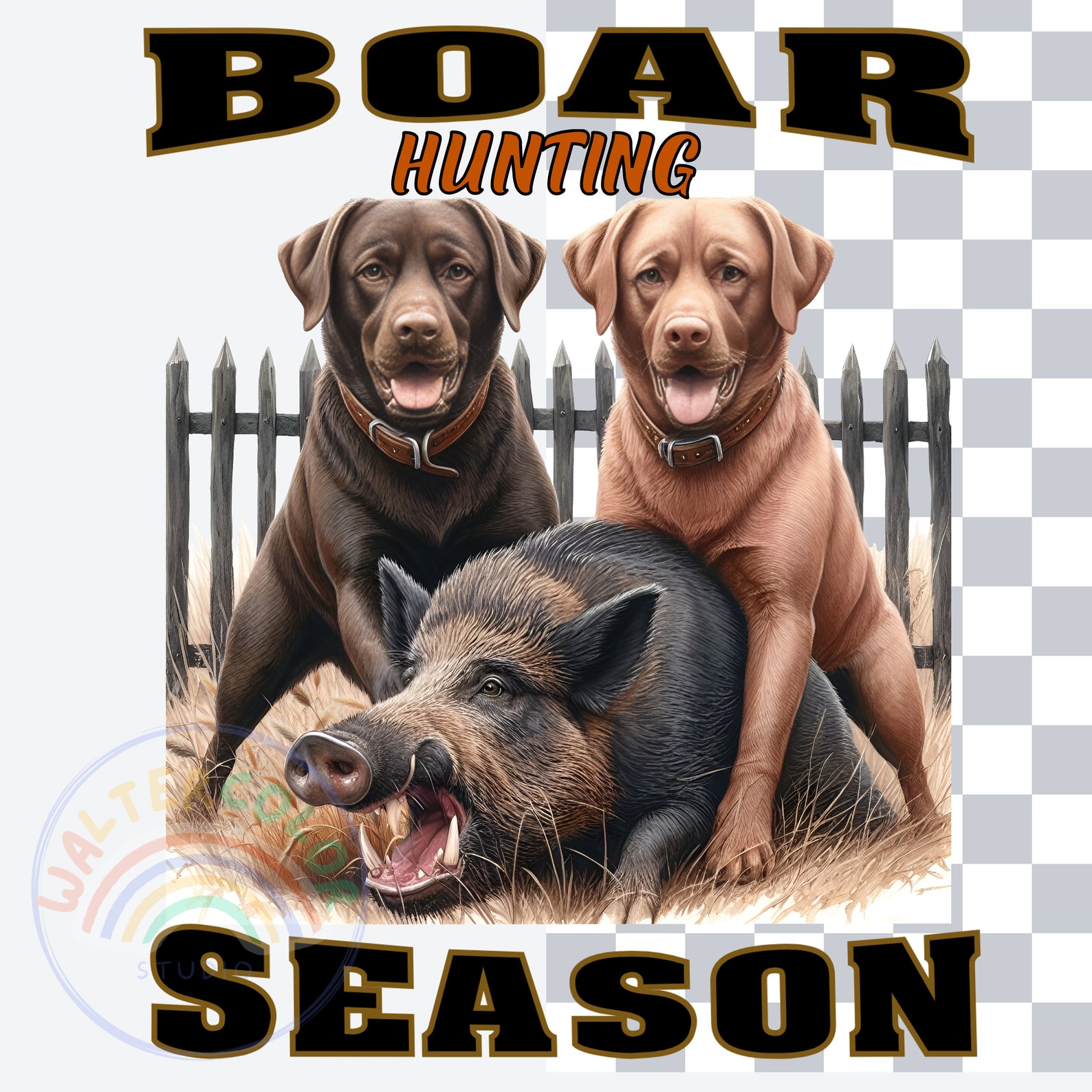 2 Boar Hunting Season Png | Digital Download | Hog Hunting Sublimation ...