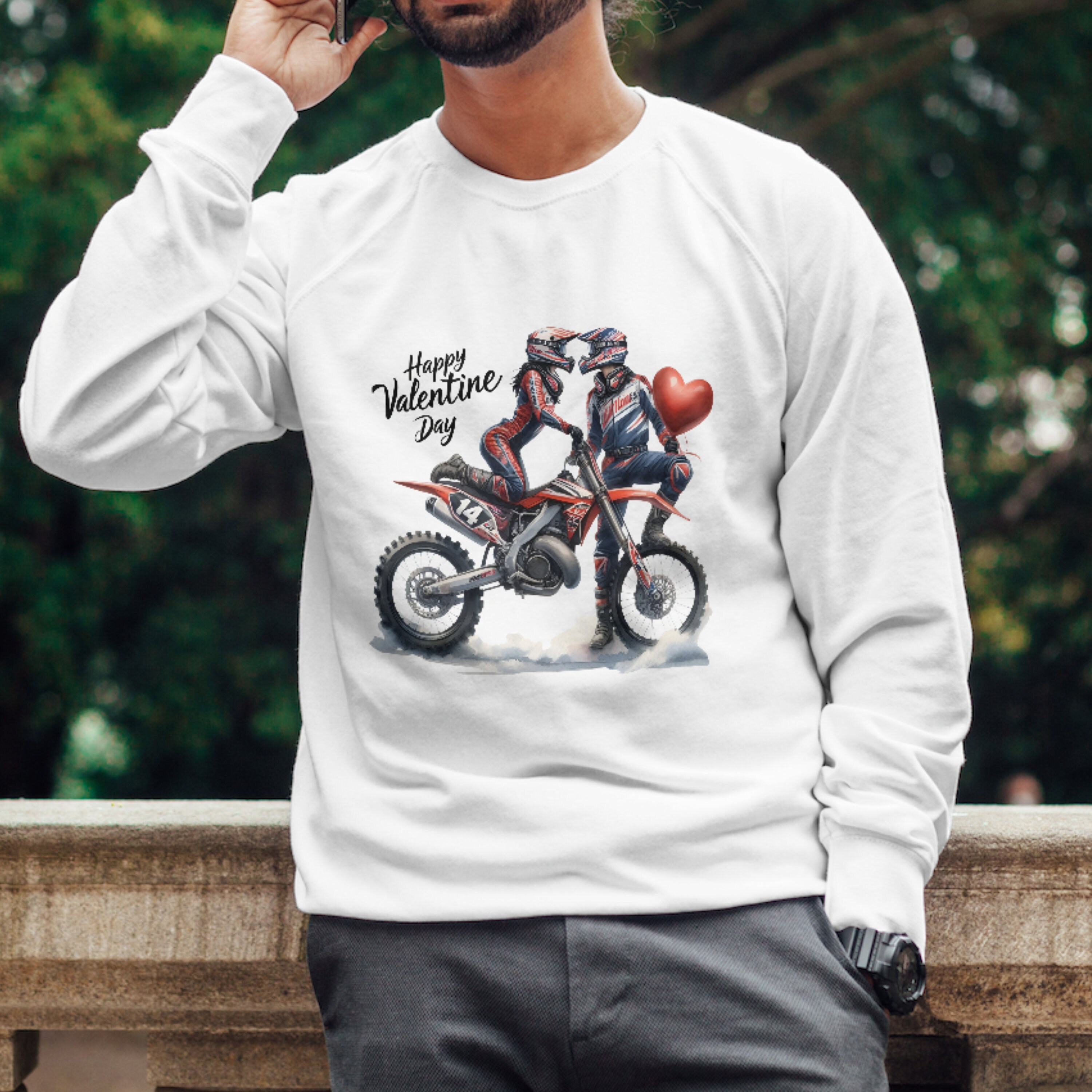 Motocross Valentine Valentine's Day Racing Valentine Motocross Dirt ...