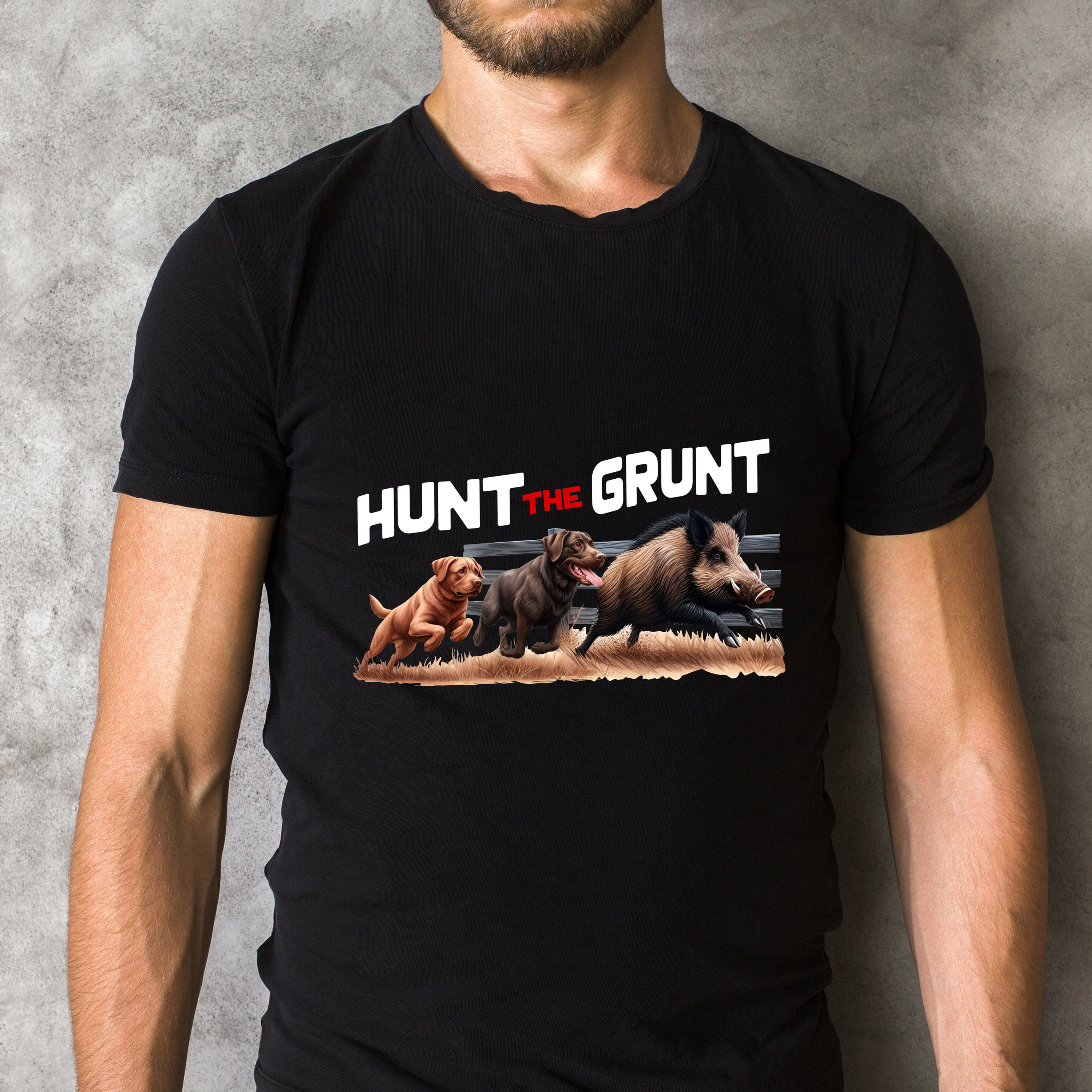 Hunt the Grunt PNG: Hog Hunting Sublimation Designs (digital Download ...