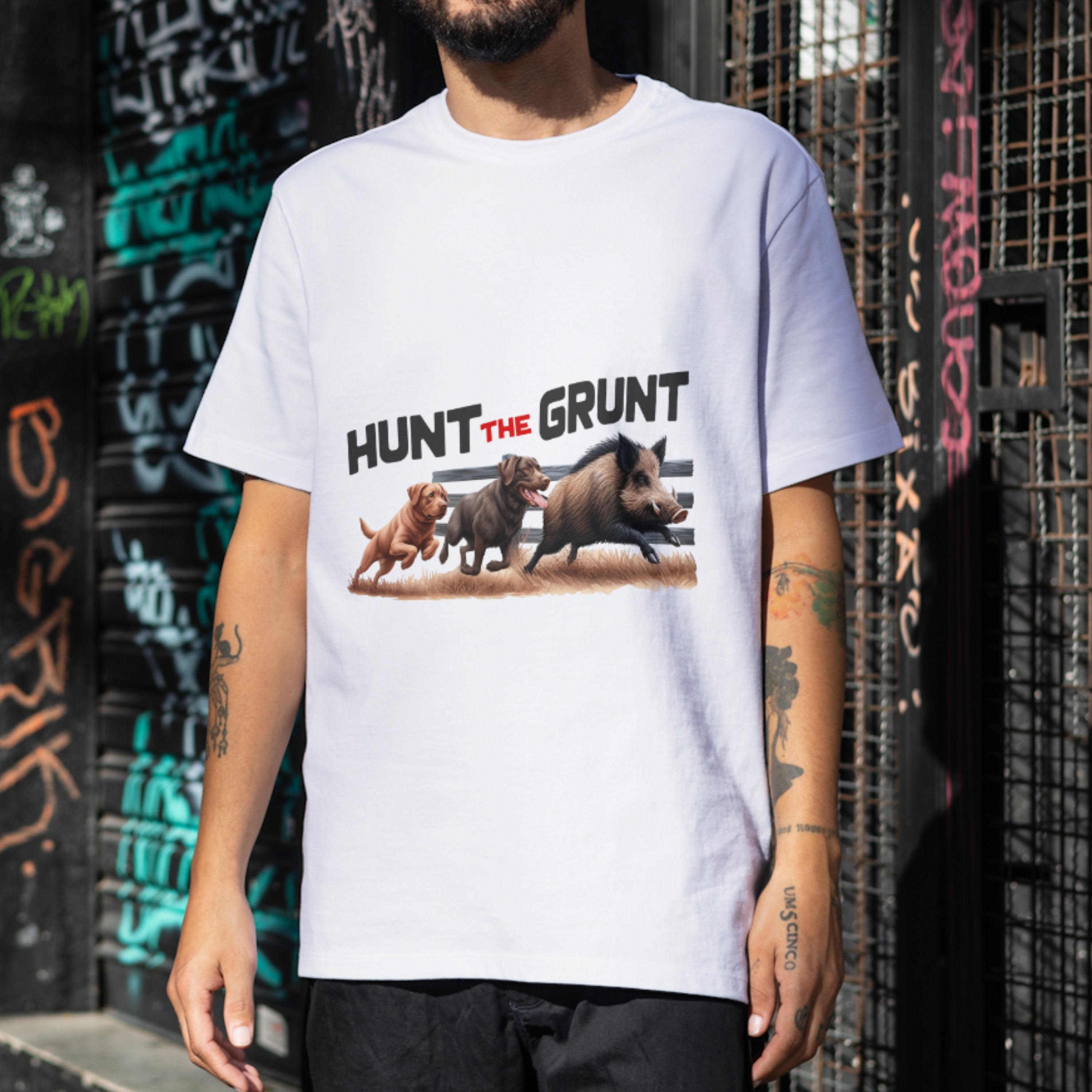 4 Hunt the Grunt PNG Digital Download Hog Hunting Sublimation PNG Hog ...