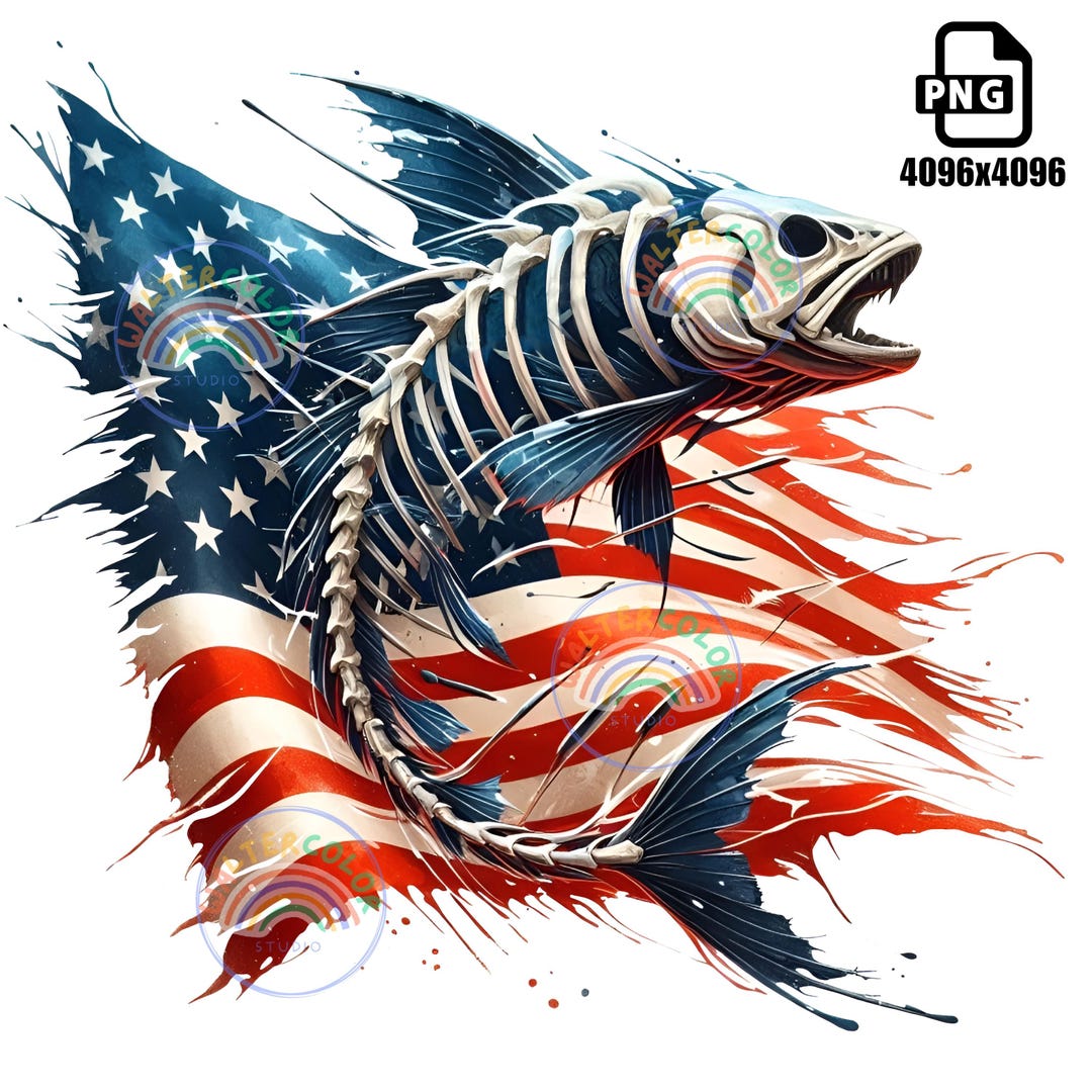 Fishing Sublimation PNG | Fishing Hunter | Fish Skeleton PNG | Funny ...