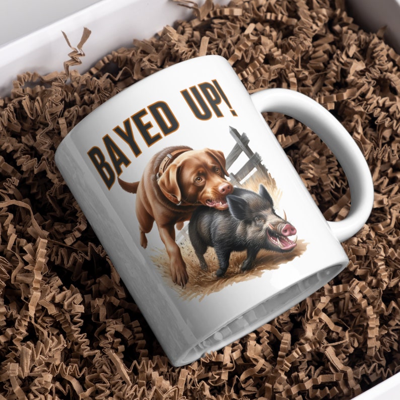 Hog Hunter PNG: Bayed up Dog & Wild Boar (digital Download) - Etsy
