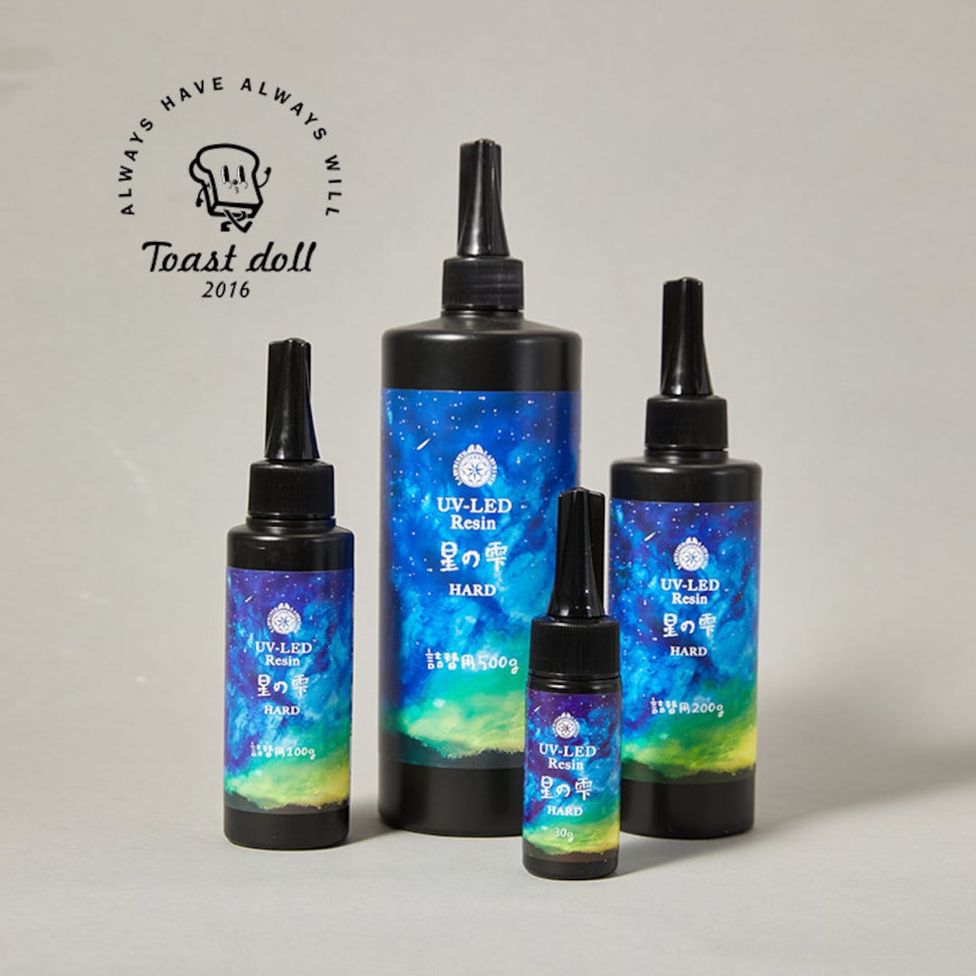 Padico UV-LED Resin Star Drop Hard 200g, Cures in Minutes With UV Light ...