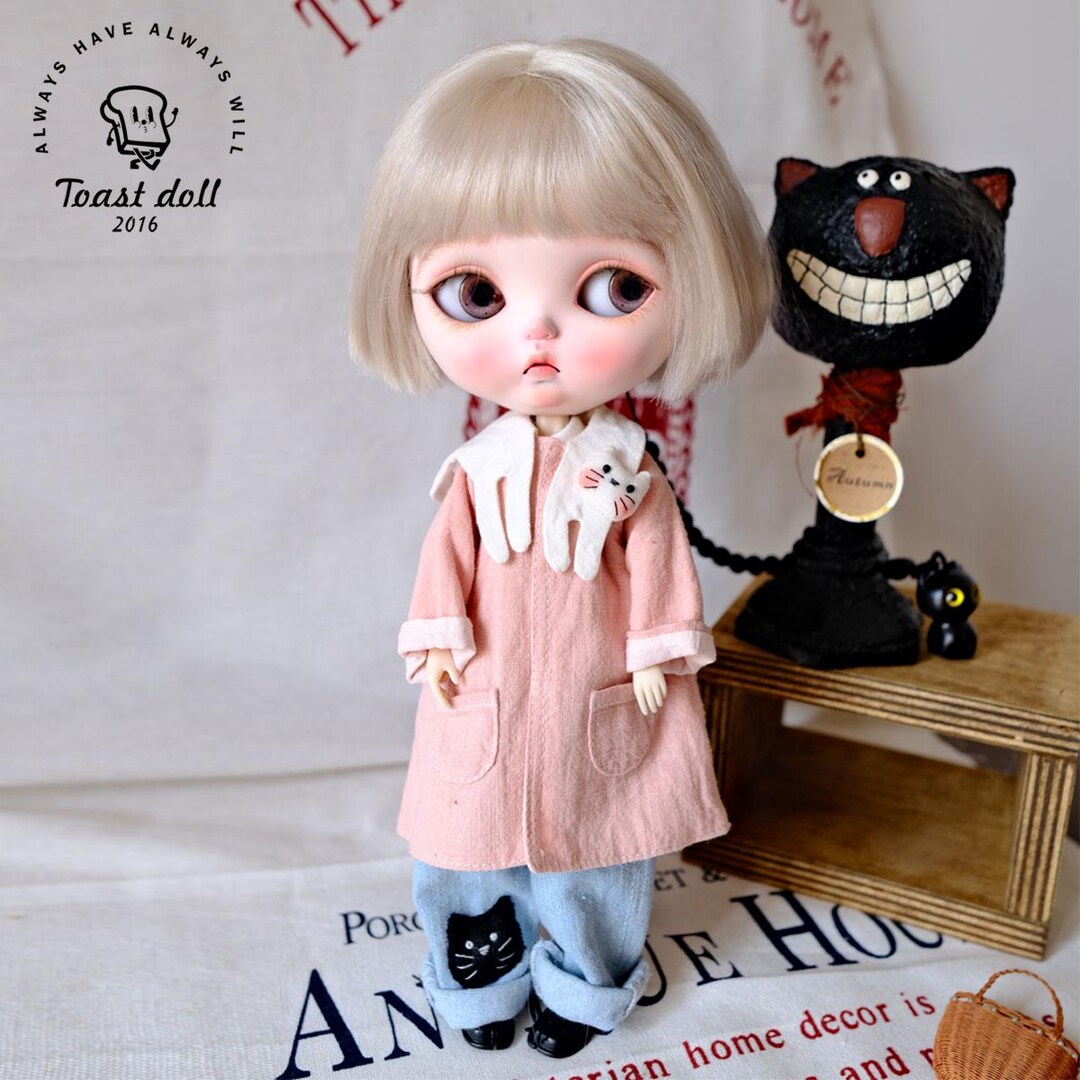 Blythe Clothing Cute Style Coat and Jeans Set Blythe Clothes BJD ...