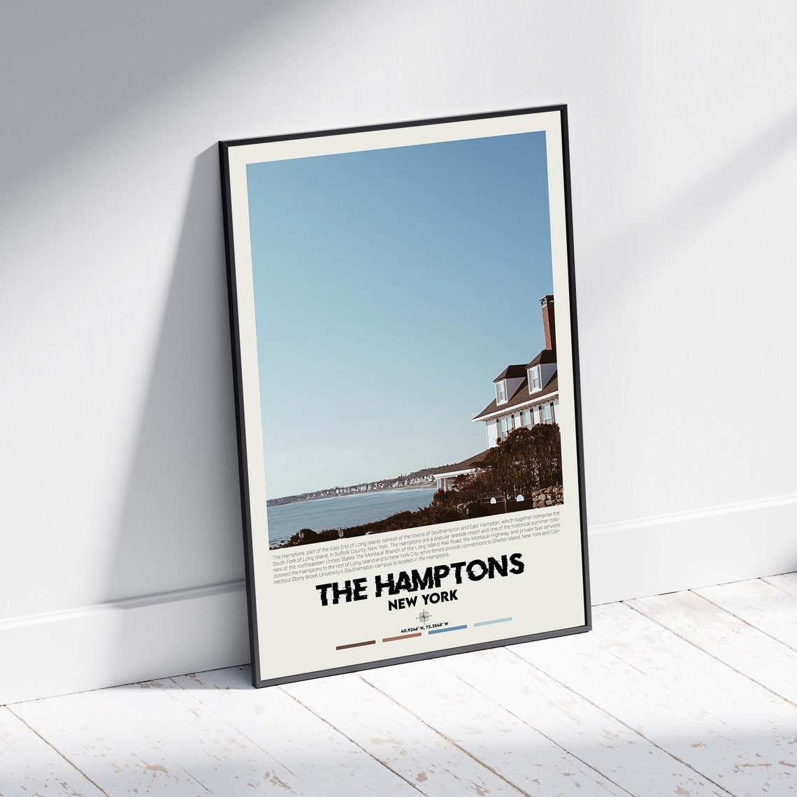 Digital Oil Paint, the Hamptons Print, the Hamptons Art, the Hamptons ...