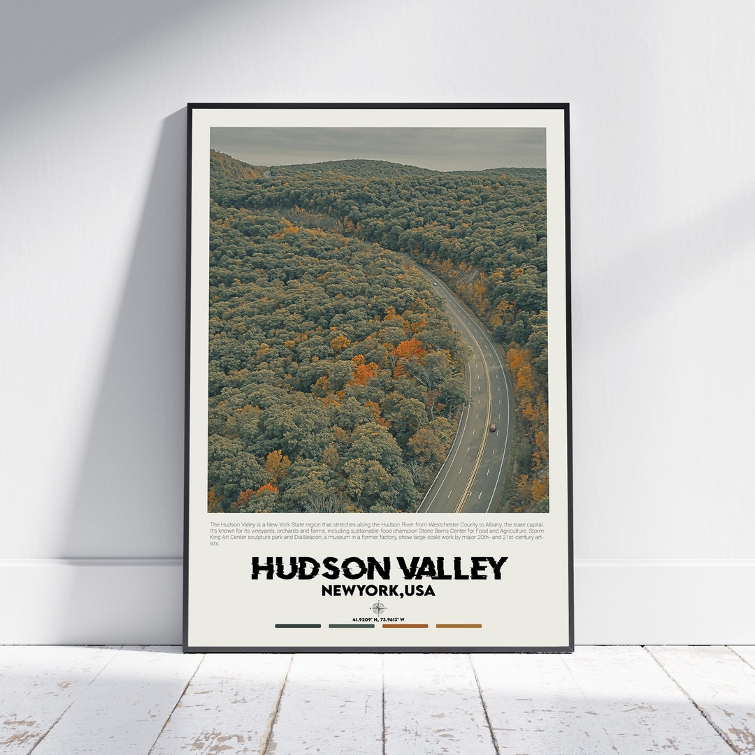 Digital Oil Paint, Hudson Valley Print, Hudson Valley Art, Hudson ...