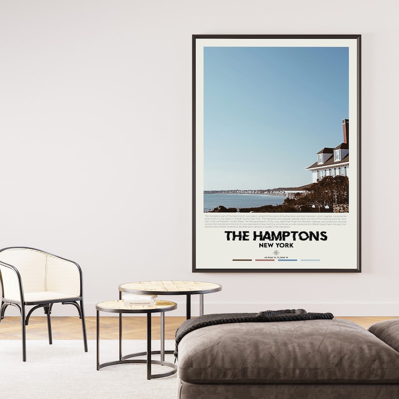 Digital Oil Paint, the Hamptons Print, the Hamptons Art, the Hamptons ...