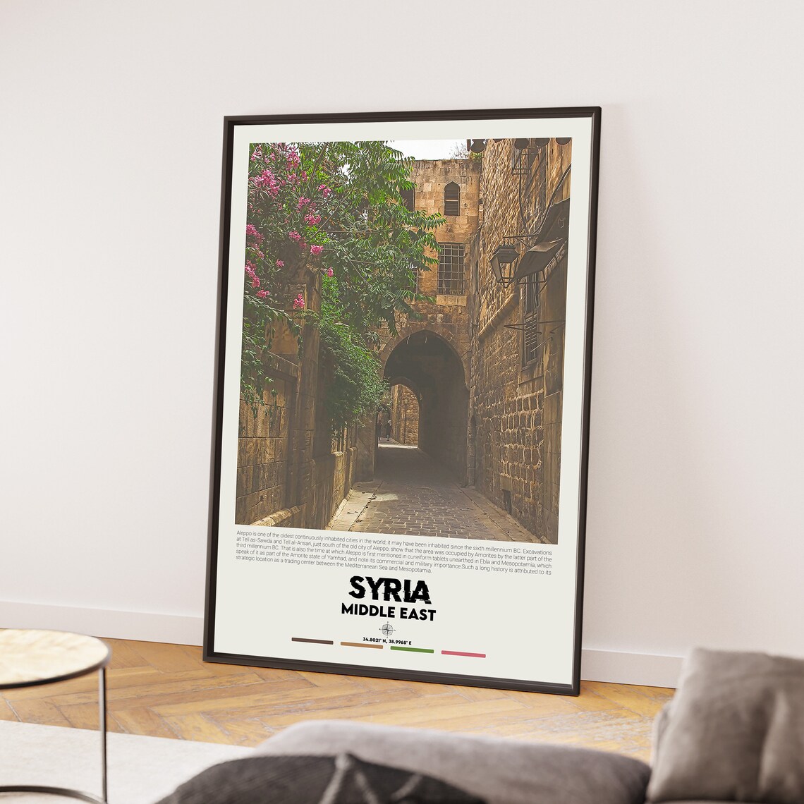 Digital Oil Paint, Syria Print, Syria Wall Art, Syria Poster, Syria ...