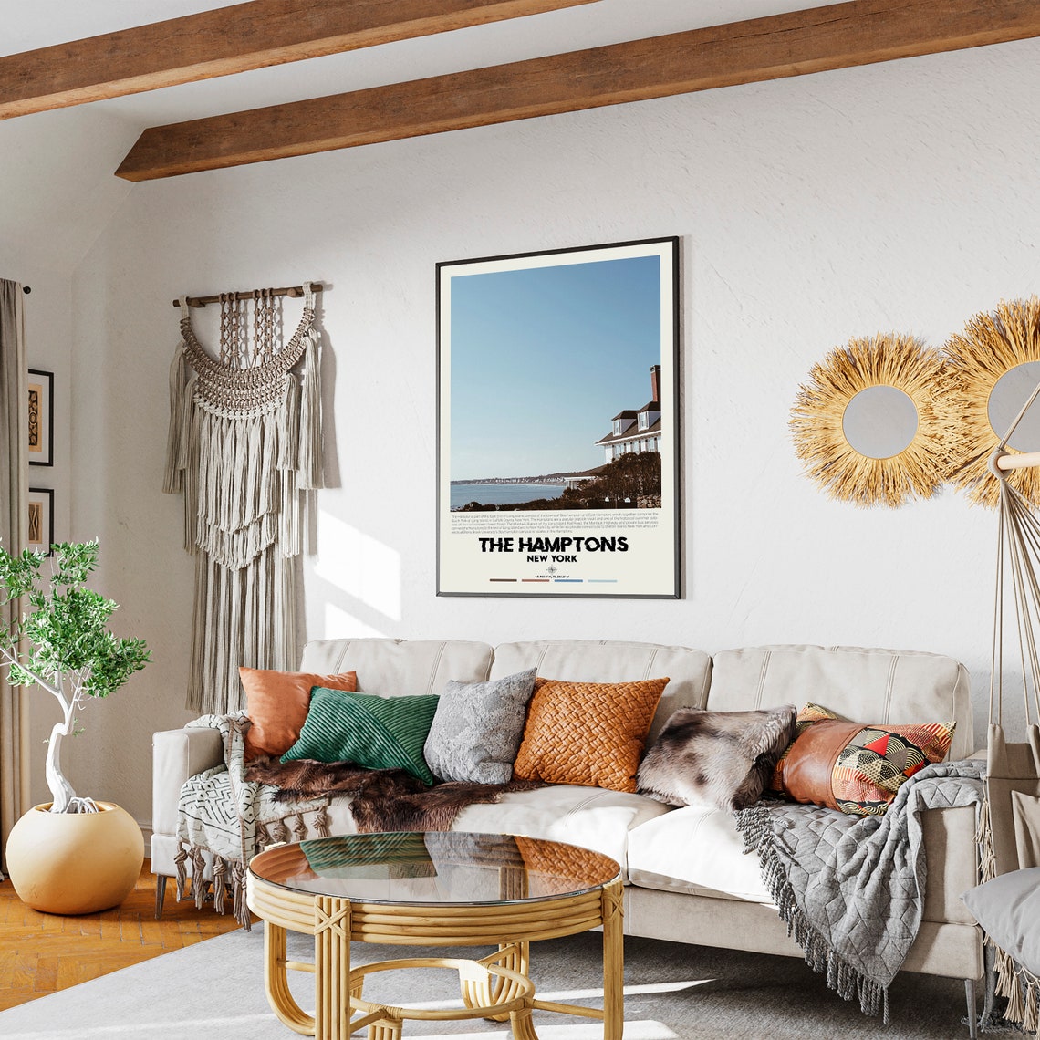 Digital Oil Paint, the Hamptons Print, the Hamptons Art, the Hamptons ...