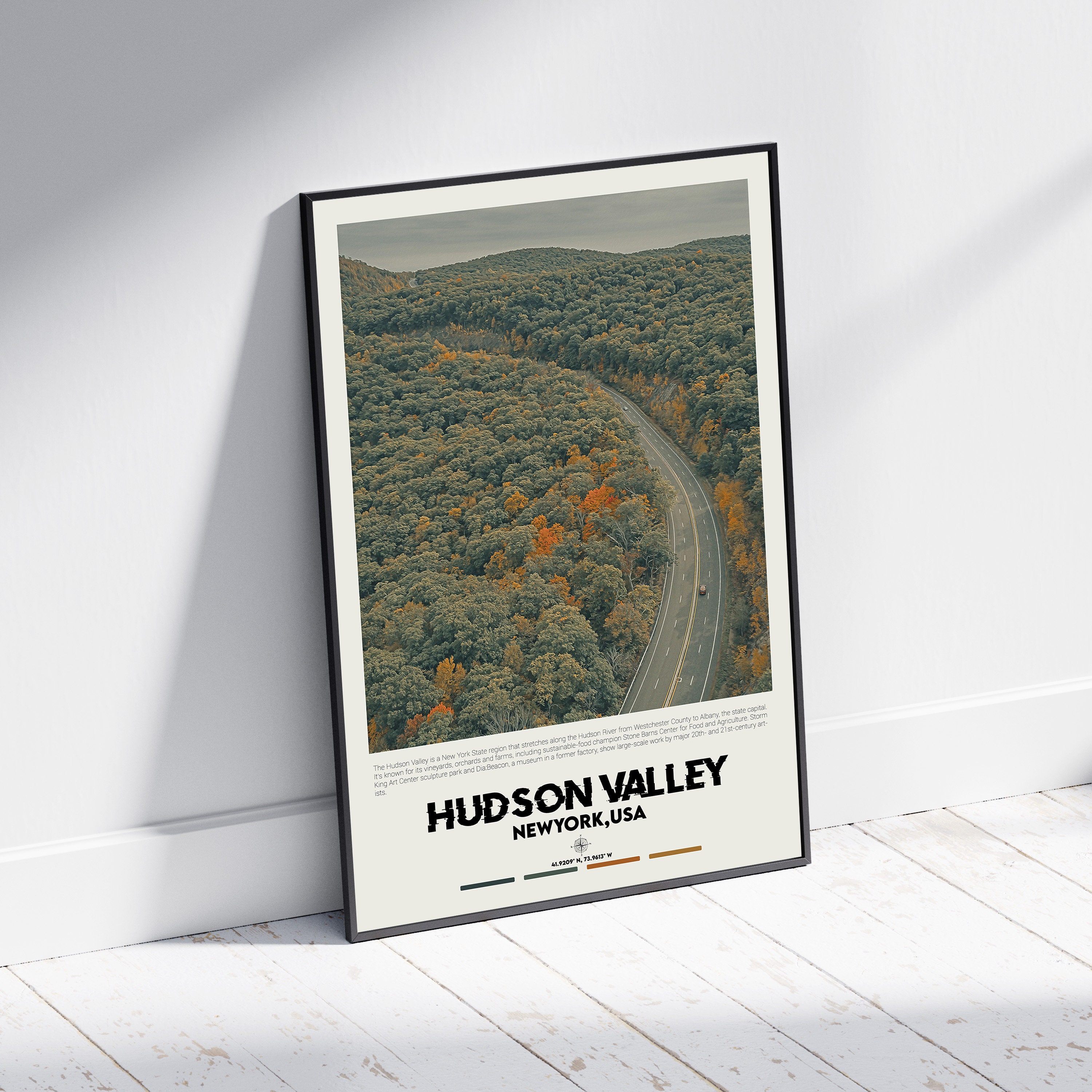 Digital Oil Paint, Hudson Valley Print, Hudson Valley Art, Hudson ...