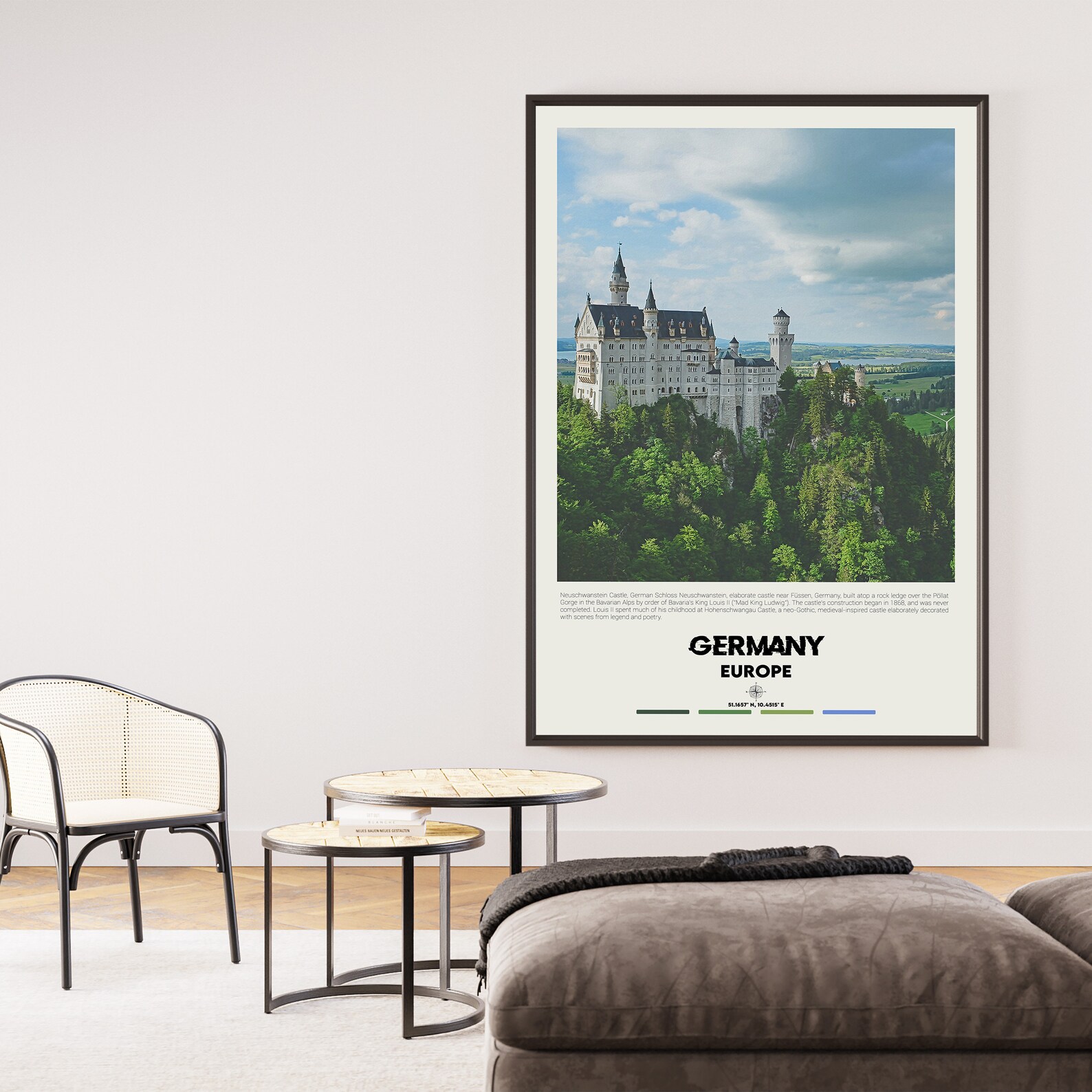 Digital Oil Paint, Germany Print, Germany Wall Art, Germany Poster ...