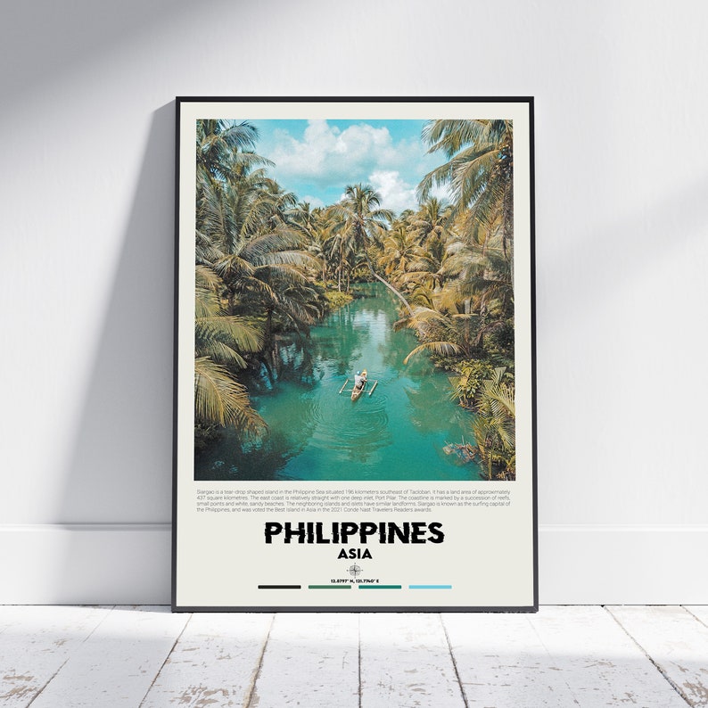 Digital Oil Paint, Philippines Print, Philippines Art, Philippines ...
