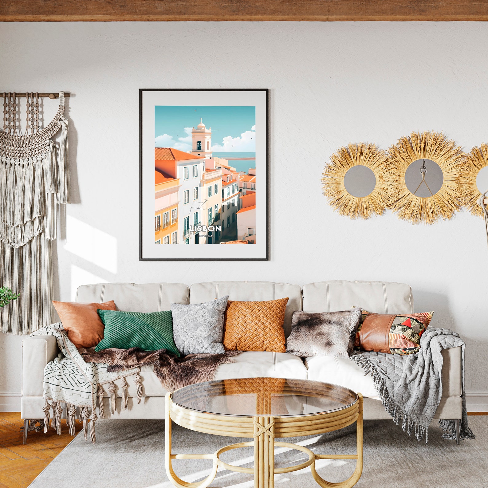 Lisbon City Print, Lisbon Travel Poster, Portugal Travel Gift, Lisbon ...