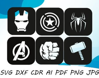 Marvel art - Etsy