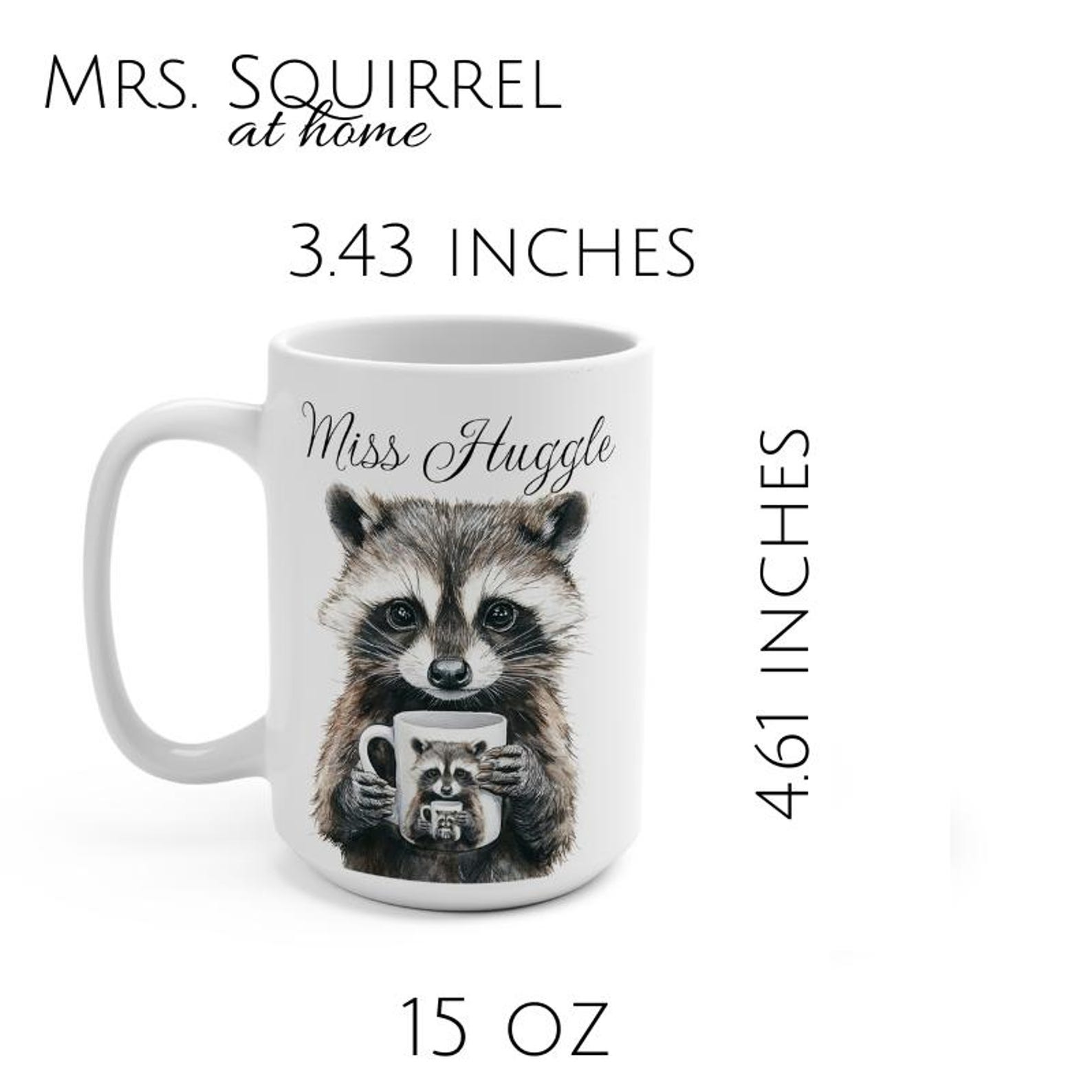 Customized Raccoon Coffee Mug T For Coffee Lover Who Loves