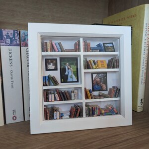 PERSONALISED Miniature Memory Bookcase - Etsy