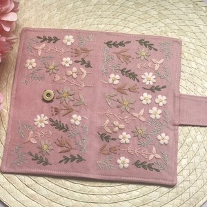 Embroidered Wallet,floral Embroidered Wallet,fabric Wallet,woman ...