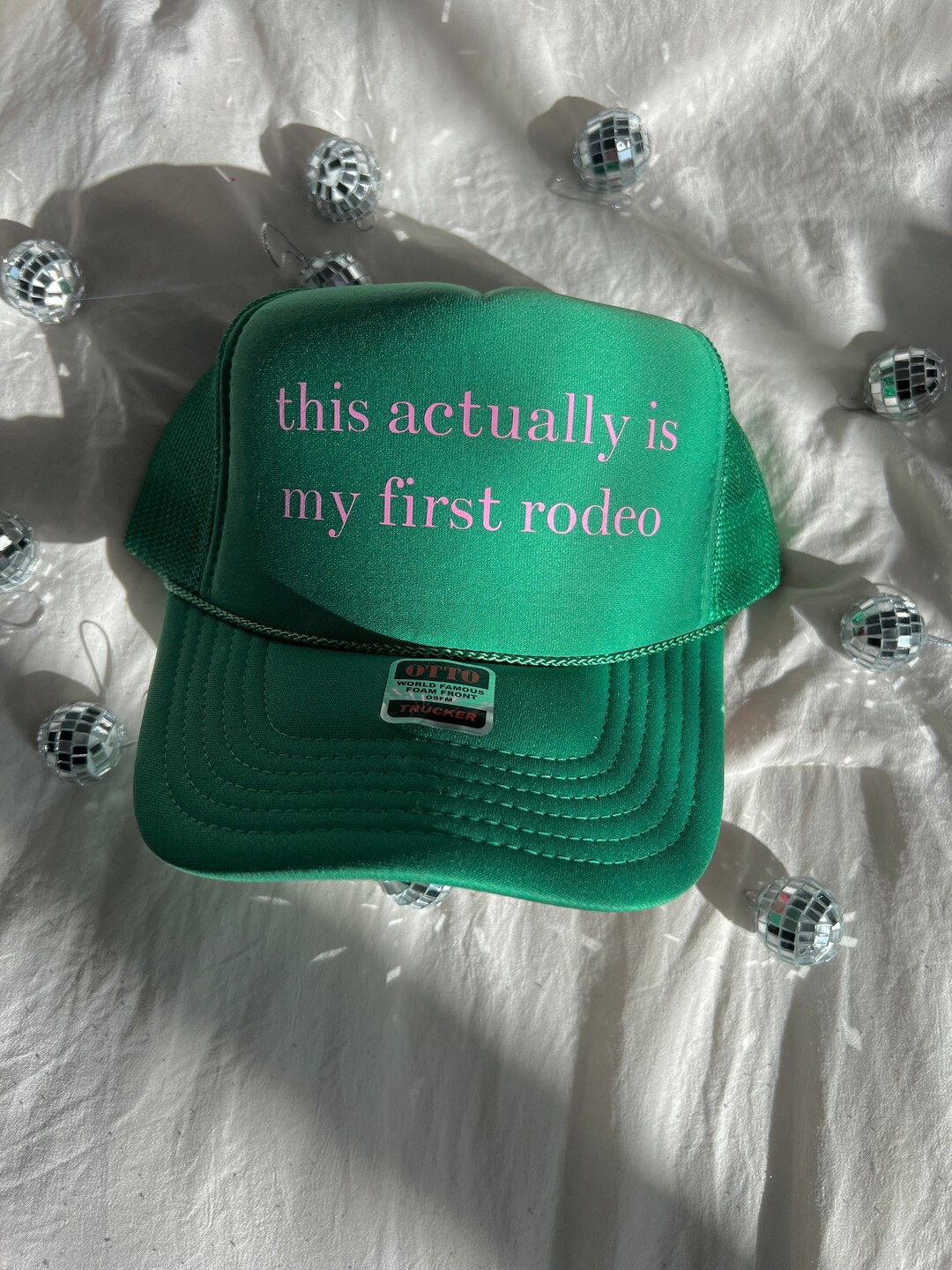 This Actually is My First Rodeo Trucker Hat| Cowgirl Trucker Hat ...