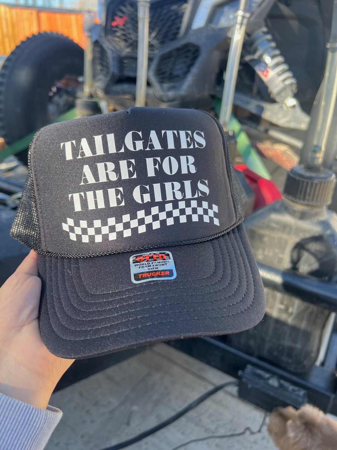 Tailgate Trucker Hat | Game Day Hat | Football Trucker Hat | Tailgate ...