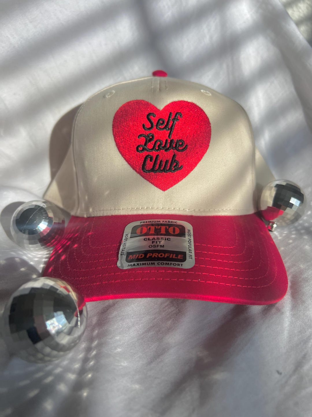 Self Love Club Heart Embroidered Hat | Valentines Day Hat | Trucker Hat | - Etsy