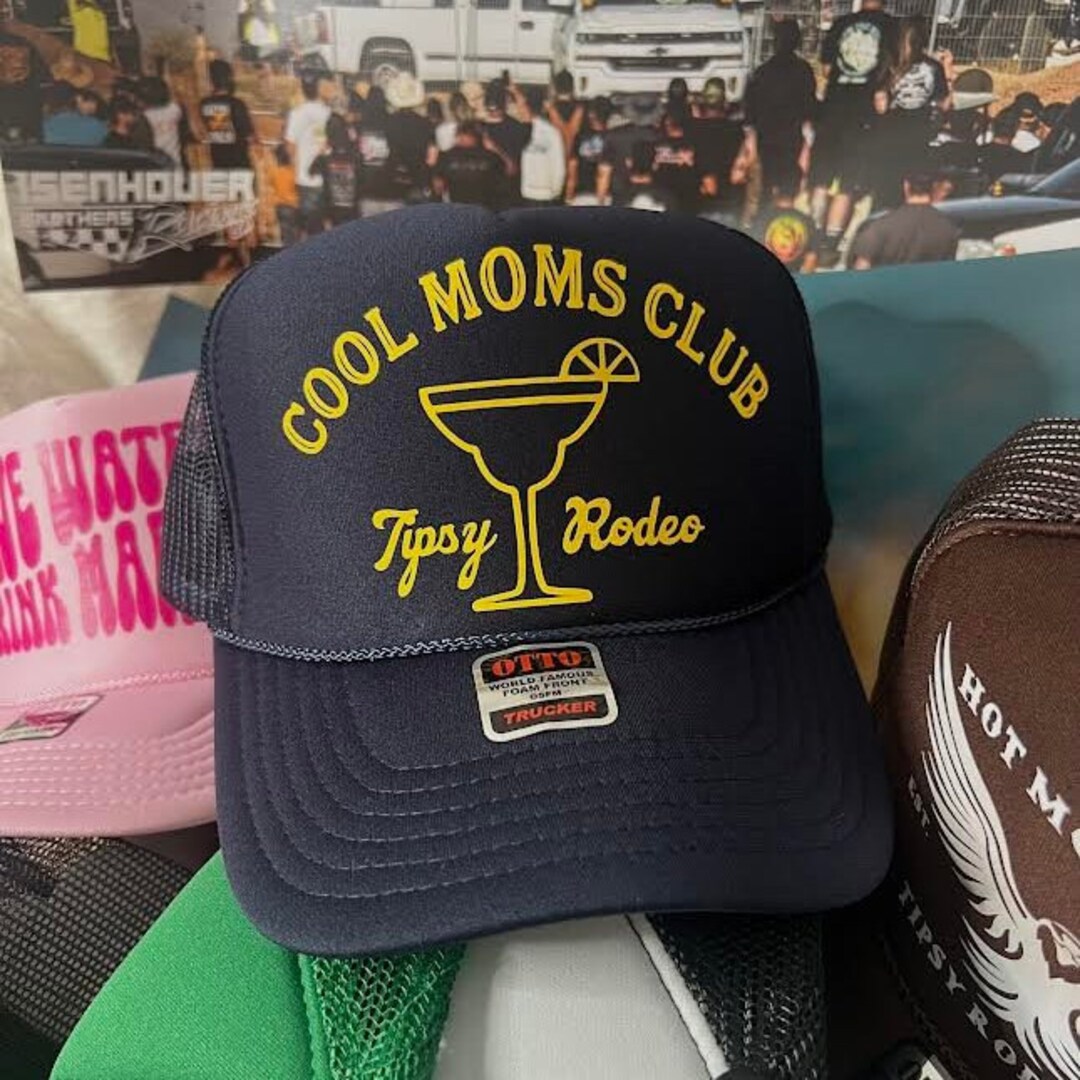 Cool Moms Club Trucker Hat Fall Trucker Hat Mom Hat Fall Colored Hat ...
