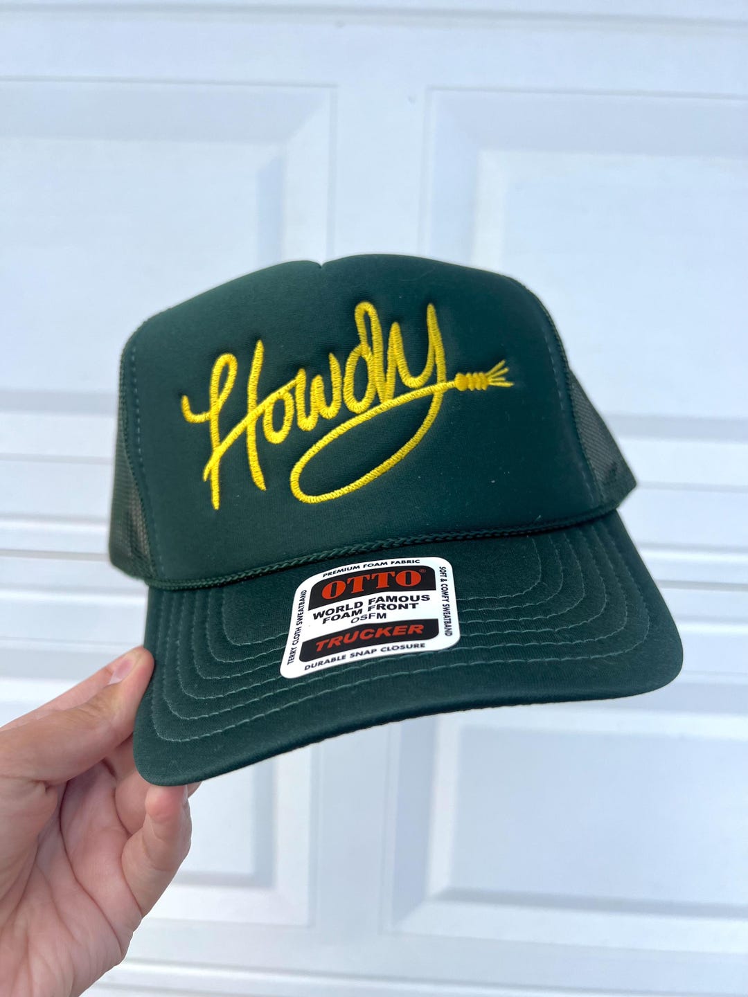 Howdy Rope Trucker Hat | Cowgirl Trucker Hat | Country Trucker Hat ...