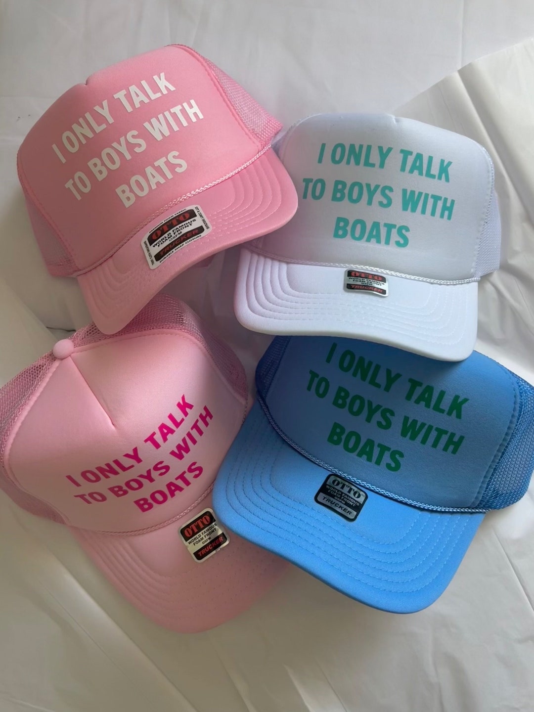 BOYS WITH BOATS Trucker Hat | Drinking Hat | Lake Hat Trucker Hat ...