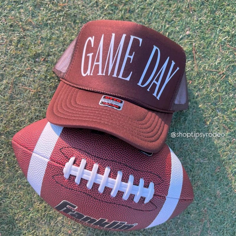 Football Hat - Etsy