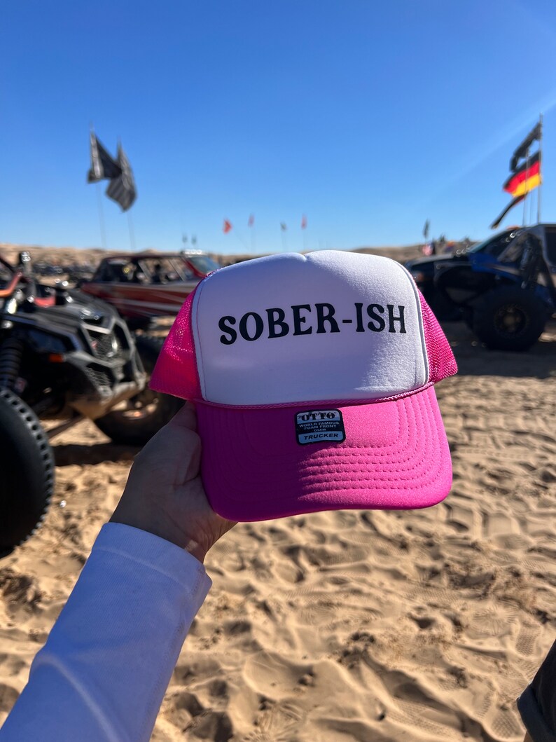 Sober-ish Trucker Hat | Day Drinking, Bachelorette Party - Etsy