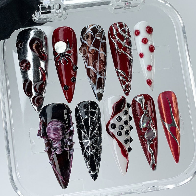 Bloody Nails - Etsy