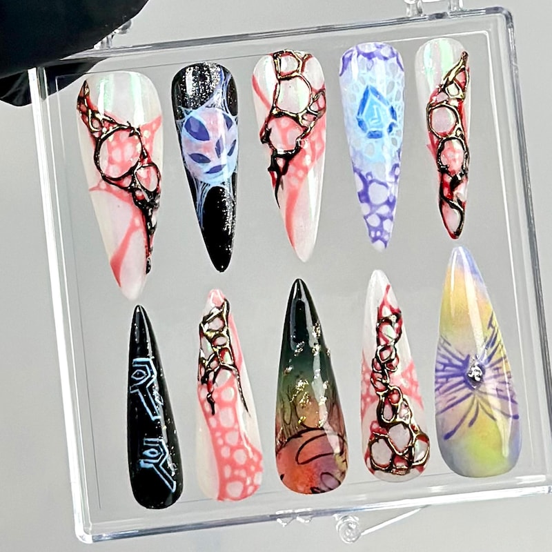 Arcane Jinx Nails - Etsy