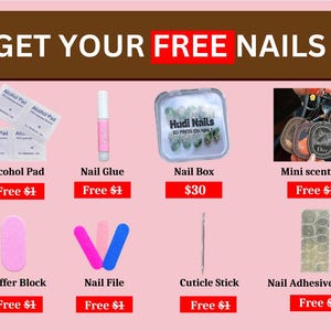 3D Ramen Noodle Almond Nails | Ramen Inspired Design Nail Art ...