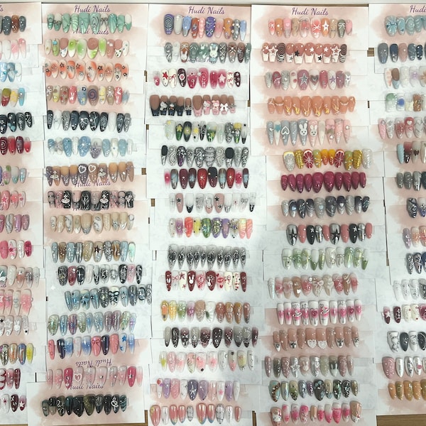 Press on Nail Boxes - Etsy