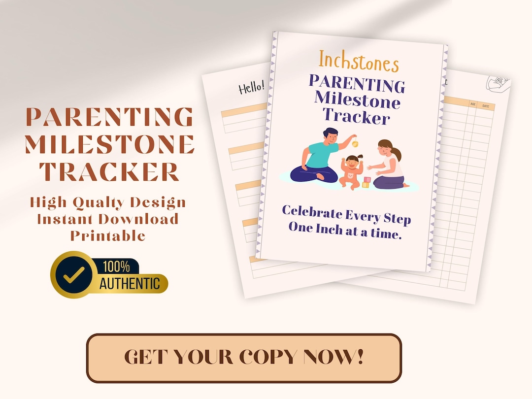 Baby Milestone Tracker Printable, Developmental Milestone Template ...