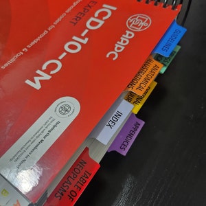 2024 AAPC HCPCS Level II Tabbing System - Etsy