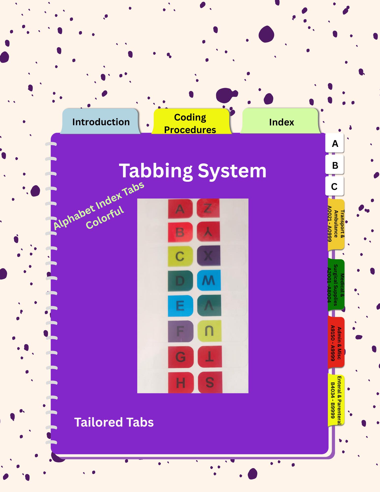 2025 HCPCS Level II Tabbing System - Etsy