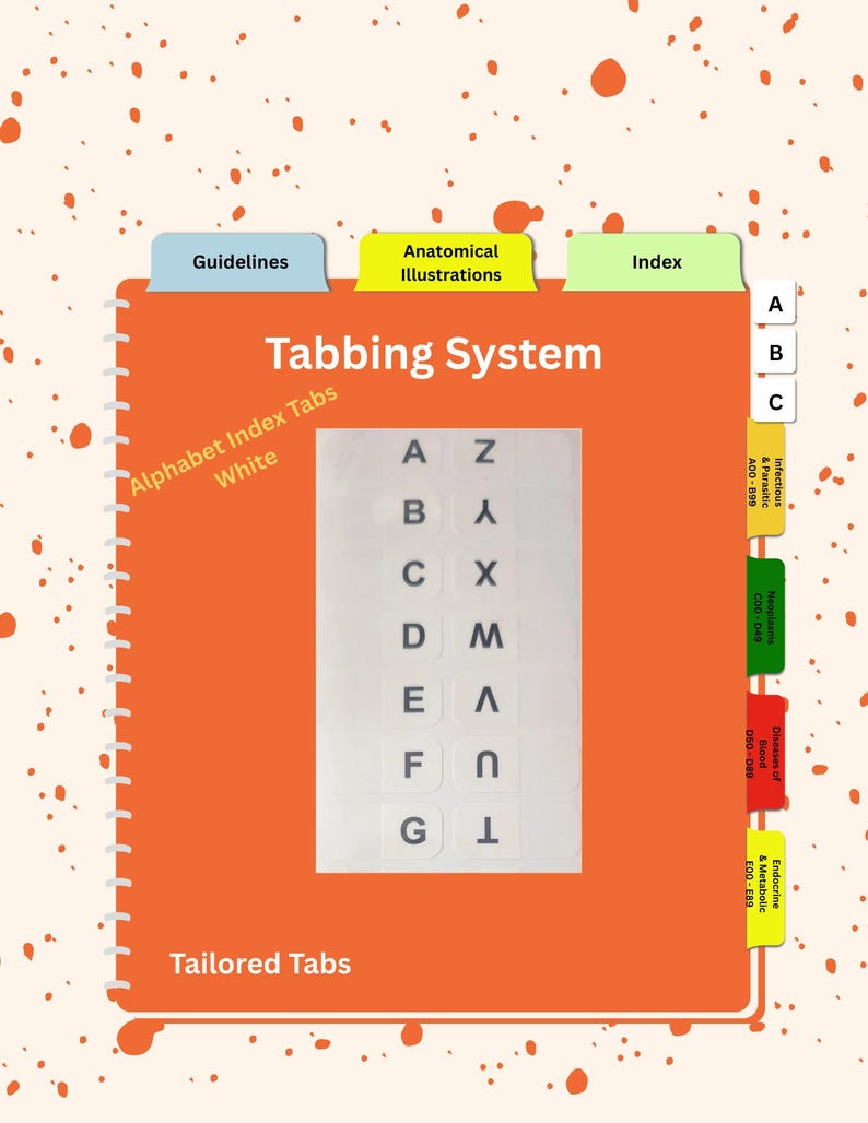 2026 ICD-10-CM Tabbing System - Etsy