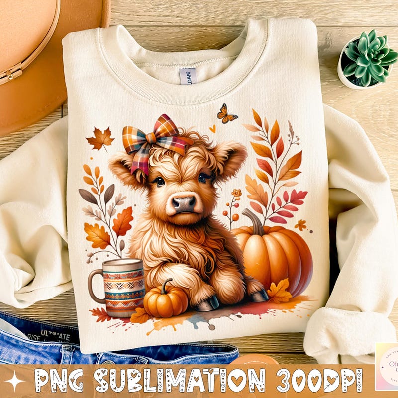 Pumpkin Spice Cow - Etsy