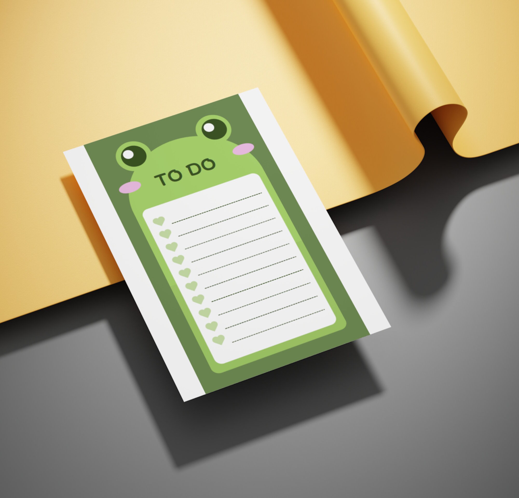 Cute Frog Themed to Do List, Digital List, Task List - Etsy