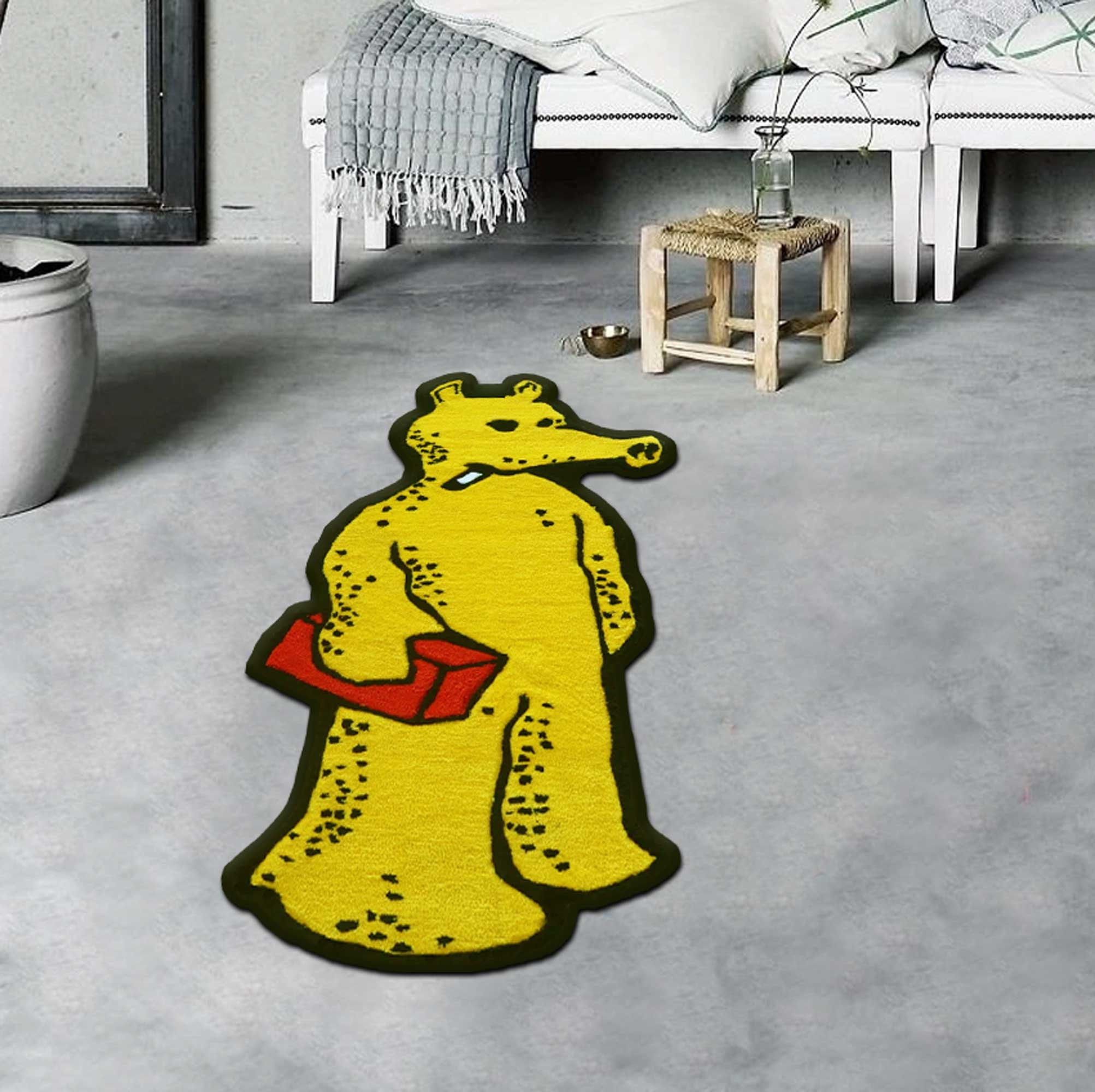Mf Doom Rug Quasimoto Inspired Rug Cartoon Rug Small Fun - Etsy