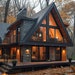 A-frame House Design Inspiration:digital Download Only Front View Image ...