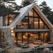 A-frame House Design Inspiration:digital Download Only Front View Image ...