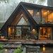 A-frame House Design Inspiration:digital Download Only Front View Image ...