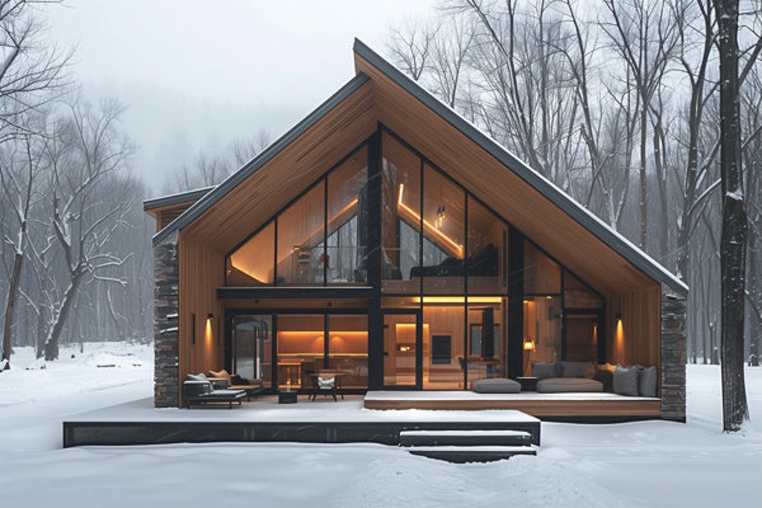 10. Two-story A-frame Home Exterior Concept Design : JPG & MP4 Ideas ...