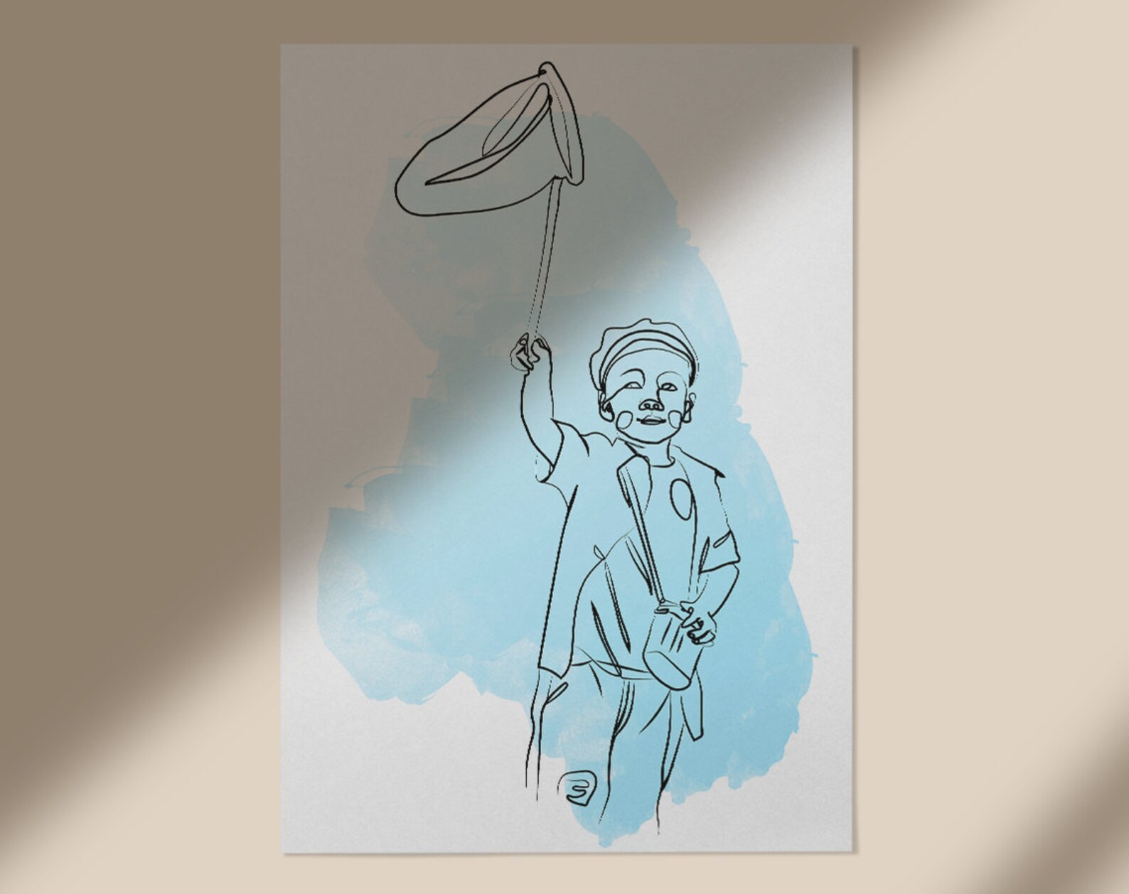 Personalized Drawing, Custom One Line Drawing , One Line Portrait ...